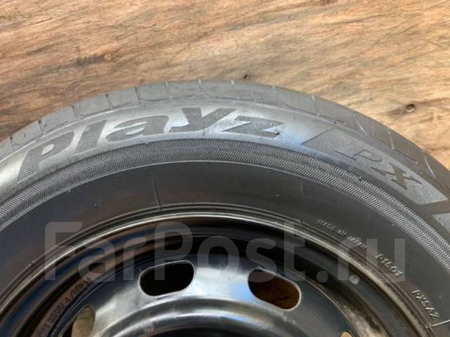 Автошина Bridgestone PlaYz PX, 14", 1 шт, 185 мм, 70 %, 185/70 R14, летние, без шипов. Цена: 9 ...