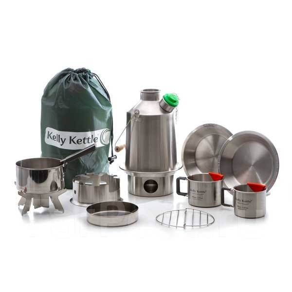 Самовар Kelly Kettle на дровах во Владивостоке