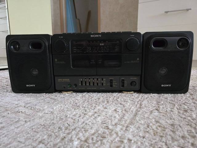 Кассетный магнитофон SONY CFS-W430S, б/у, в наличии. Цена: 5 000₽ во ...