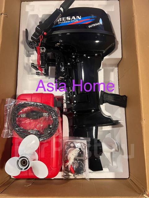 Лодочный мотор Mesan 9.9 л. с Hankai в наличии, Hangkai, 9,90 л.с. S (381 мм), 2024 год ...