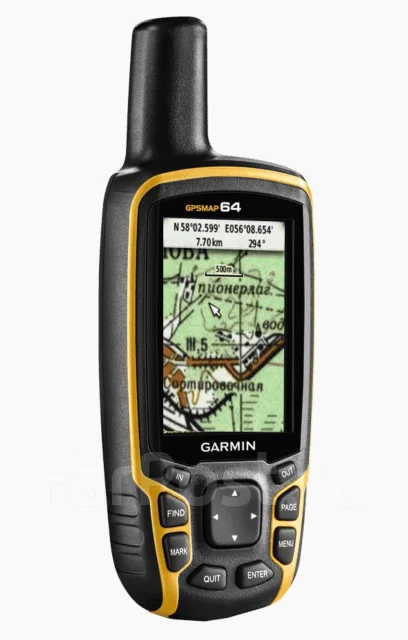 Навигатор Garmin Gpsmap 64, новый, в наличии. Цена: 45 000₽ во Владивостоке
