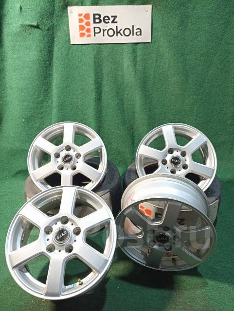 8/95 комплект литых дисков Giro 5x114.3 R15 [БезПрокола], 15", 1 шт, 8 ...