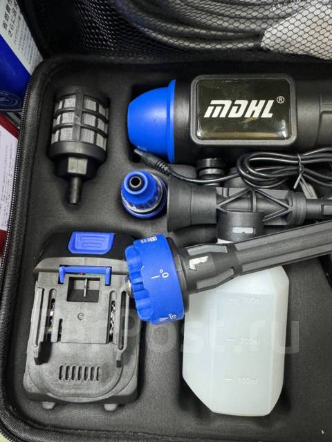 Мойка высокого давления для автомобиля аккумуляторная MDHL 8109, новый, в наличии. Цена: 5 000 ...