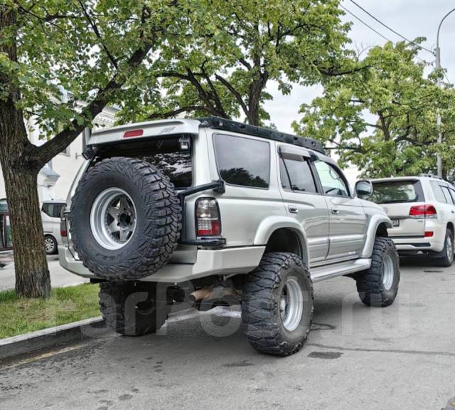 Задний алюминиевый бампер Hilux Surf 185, новый, в наличии. Цена: 50 ...