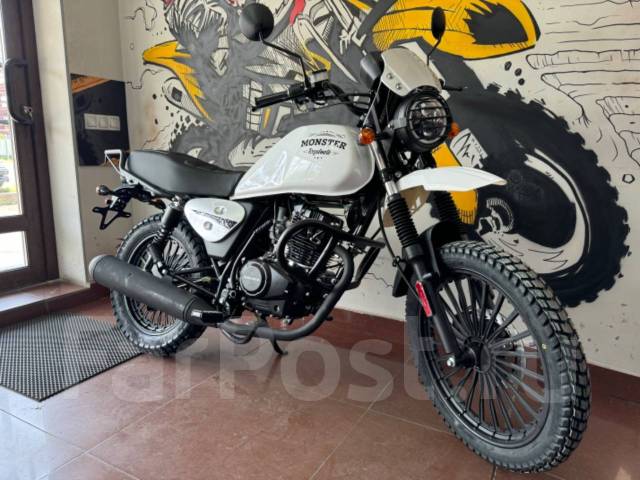 Regulmoto Monster 200 2024 белый Бесплатная доставка по РФ, 2024, 200 ...