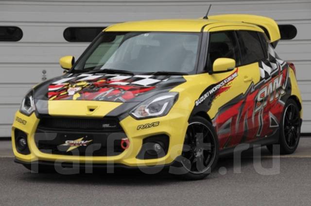Спойлер SWK для Suzuki swift Sport zc33 купить в Находке по цене: 30 000₽ — частное объявление ...