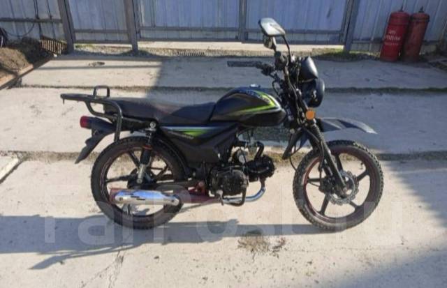 Alpha 110, 2022, 110 куб. см. 4х тактный, с пробегом, исправен, мопед ...