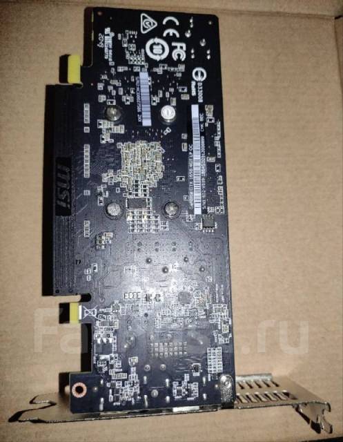 Видеокарта MSI GeForce GTX 1650 LP OC [GTX 1650 4GT LP OC], б/у, в наличии. Цена: 7 000₽ во ...