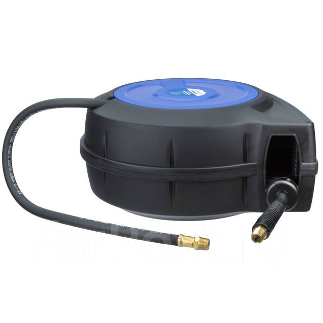 Катушка пневмошланга ГП 12 мм х 15м 1/2 Garwin Industrial GE-RH1315 ...