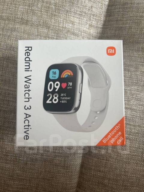 Смарт-часы Xiaomi Redmi Watch 3 Active Глобал! Серый, Android, iOS ...