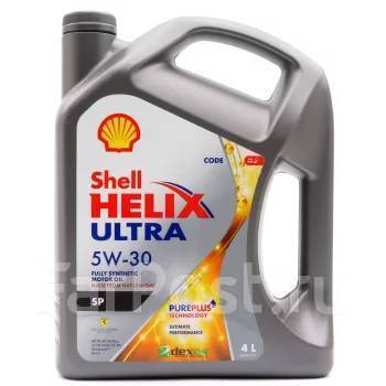 Масло моторное Shell Helix Ultra 5W-30 SP/GF-6A синтетика 4л ...