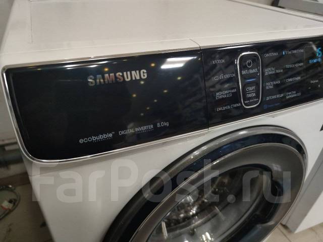 Стиральная машина Samsung Eco Bubble на 6кг. Доставка гарантия, 8,0 кг ...