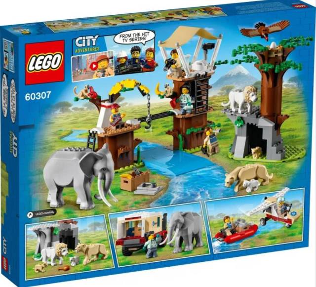 LEGO City 60307 Лагерь спасения дикой природы Лего Сити Оригинал, новый ...