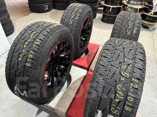 Bridgestone Dueler A/T 001, 265/60R18, 18", 1 шт, 265 мм, 60 %, радиальный, Грязь AT, без шипов ...
