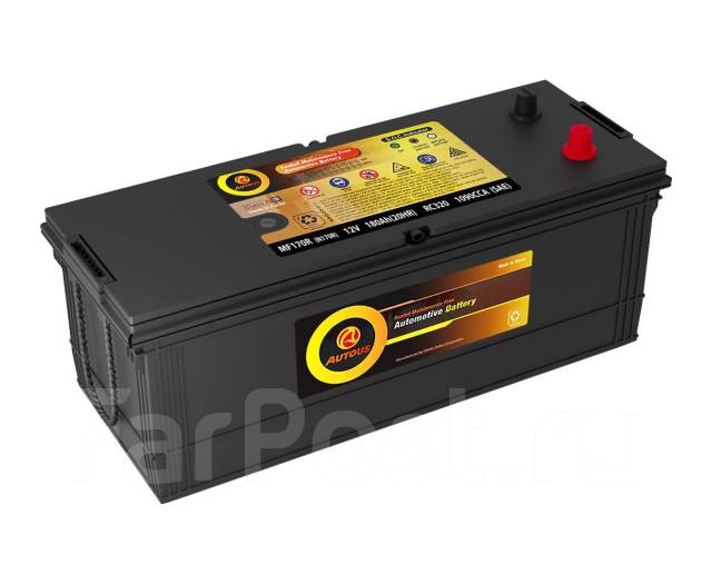 Новый аккумулятор AutoUs MF170R | 6СТ-190|CMF190|190G51|205G51 ...