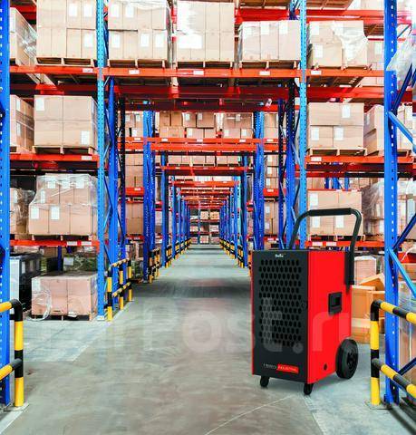 Осушитель воздуха промышленный, мобильный Ballu BDI-100L до 150 кв. м, новый, в наличии. Цена ...