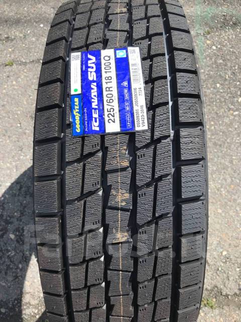 Goodyear Ice Navi SUV, 225/60R18 100Q made in Japan, 18", 1 шт, 225 мм, 60 %, радиальный. Цена ...