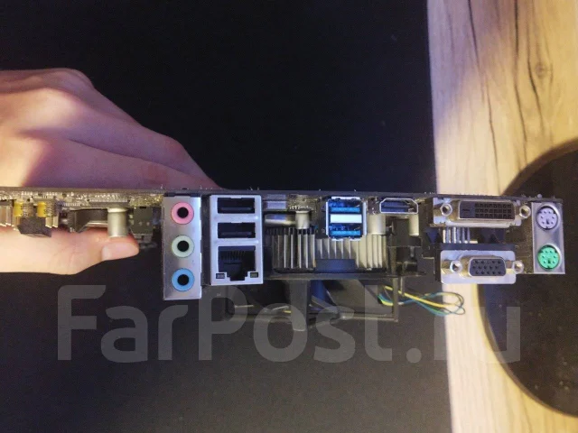 Материнская плата с процессором, LGA 1151 v2, Asus, б/у, в наличии ...