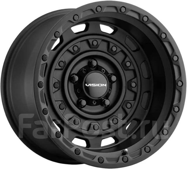 Широкие 17" джиповские диски от Vision Wheels с отрицательным вылетом ...