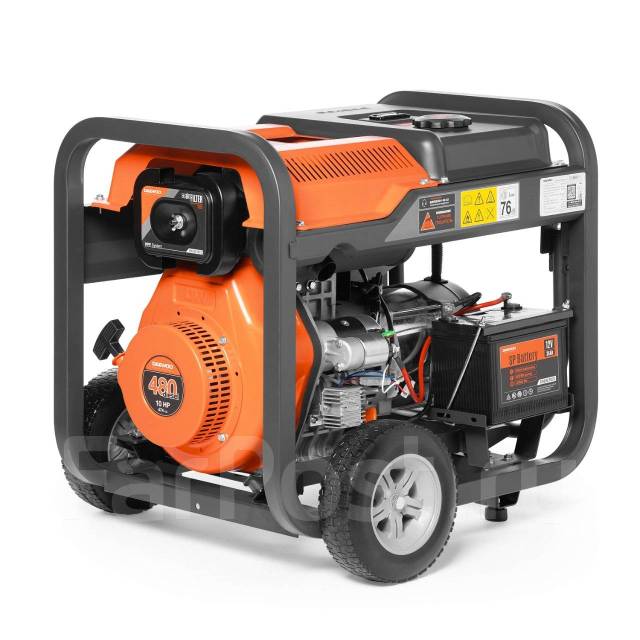 Генератор дизельный DDAE 6000DXE-3 Daewoo (6,5 кВт, 230/400B, 10 л. с ...