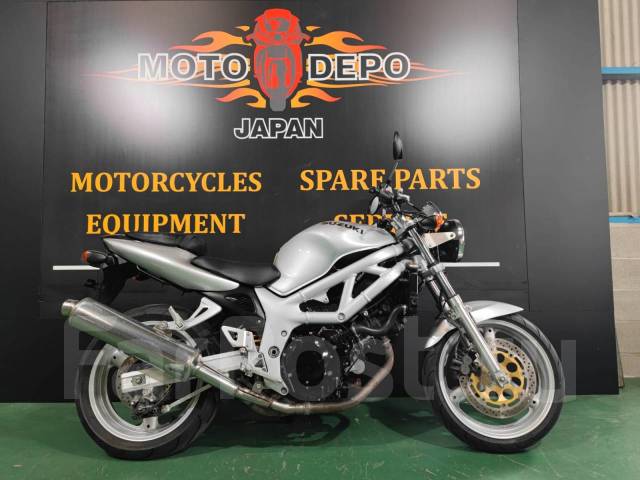 Мотоцикл Suzuki SV400, 2000, 399 куб. см. 4х тактный, без пробега, 7 294 км, классика, есть птс ...
