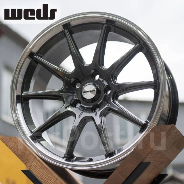 Комплект новых литых дисков ''18 5x114.3 Weds Sport, 18", 1 шт, 73,1 мм ...