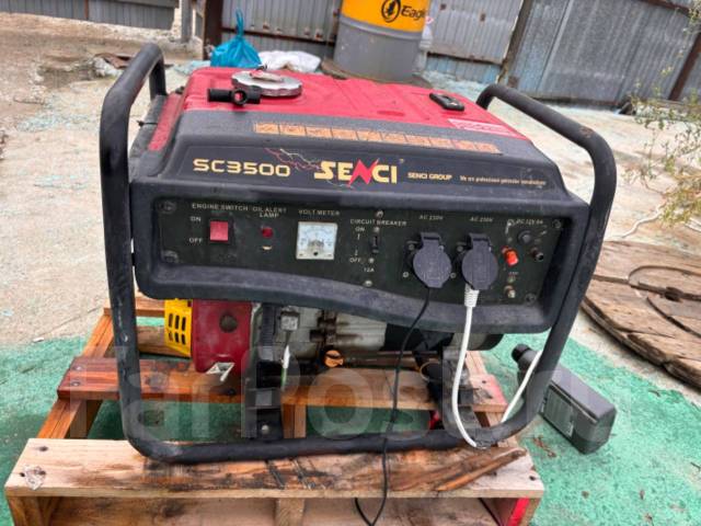 Бензо генератор SC3500 Senci, б/у, в наличии. Цена: 6 000₽ во Владивостоке