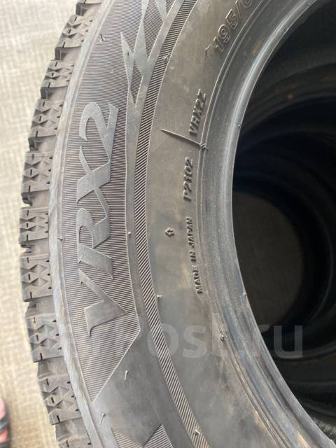 Bridgestone Blizzak VRX2, 195/65 R15, 15", 1 шт, 195 мм, 65 %, радиальный, зимние, без шипов ...