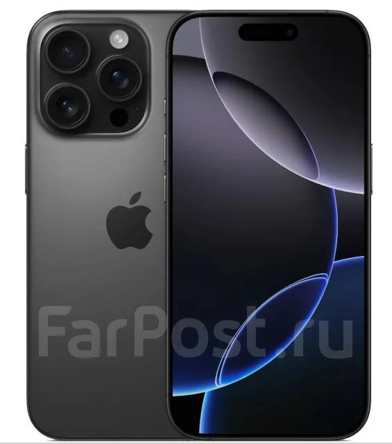 Смартфон Apple iPhone 16 Pro 128GB Black Titanium Новинка 1Sim + Esim ...
