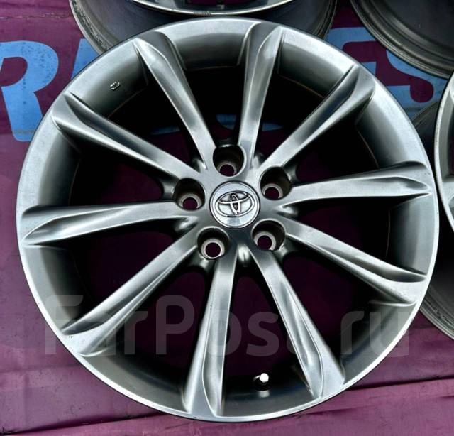 Диски R18(5*114.3) Toyota оригинал (Г30) Б/П по РФ, 18", 1 шт, 5x114.3, 4 шт, б/у, в наличии ...