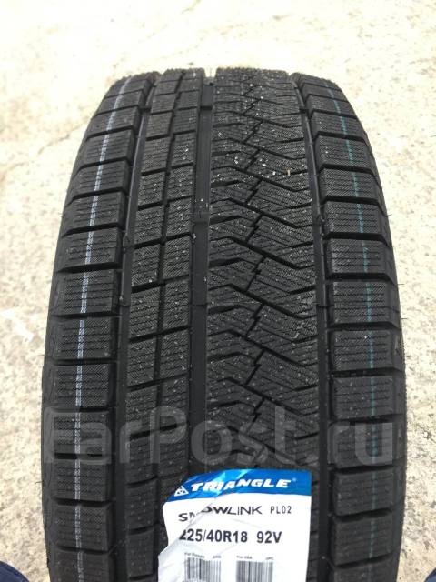 Triangle PL02, 225/40 R18, 18", 5 шт, 225 мм, 40 %, радиальный, зимние ...