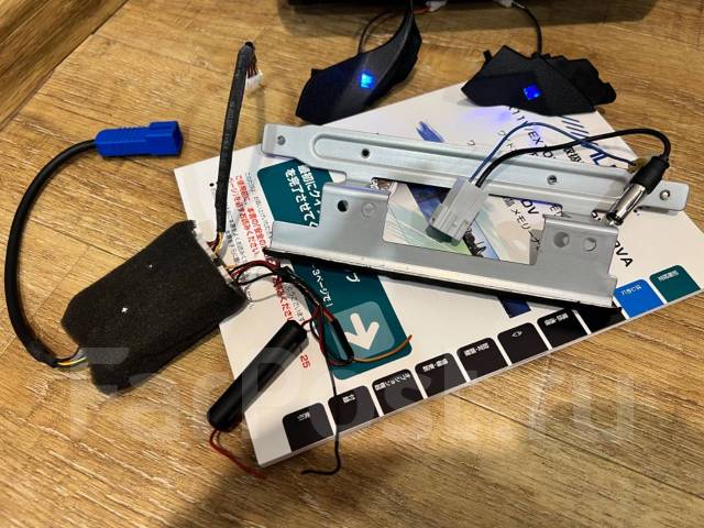 Магнитола Alpine EX10V-ST2 stepwgn RP, 2 DIN — 178x100 мм, б/у, в ...