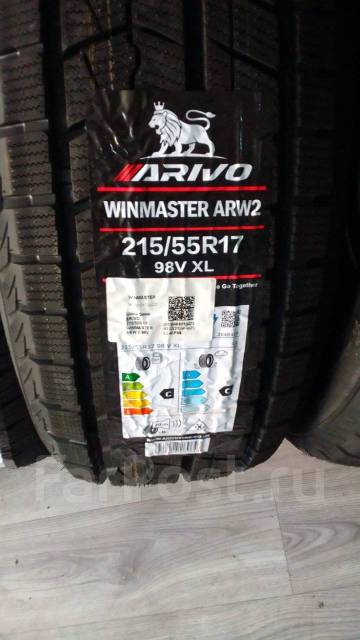 Arivo Winmaster ARW2, 215/55R17 98V, 17", 4 шт, 215 мм, 55 %, радиальный, зимние, без шипов ...