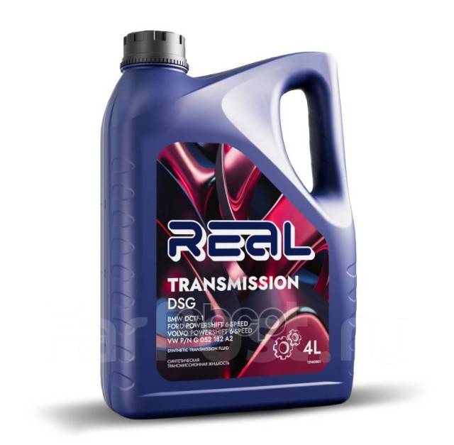 Масло Трансмиссионное Real Transmission Dsg 4Л Real арт. T2040004 Real ...