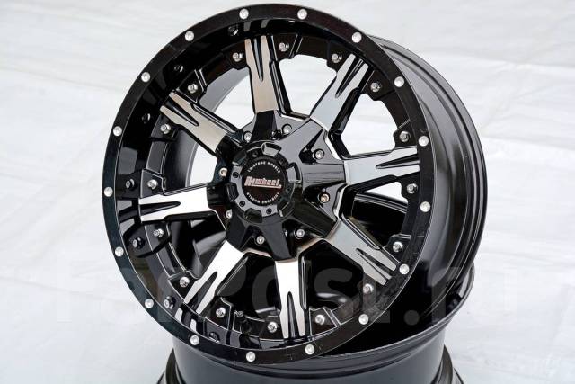 Новые внедорожные диски Black Label 17x8.5", PCD 6X139.7, ET +15, 17", 6 шт, 110,1 мм. 4 шт ...