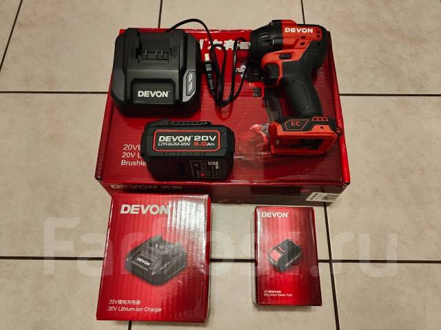 Гайковерт Devon 5765 500/750 Nm, Li-Ion (Литий-ионный), 20,0 В ...