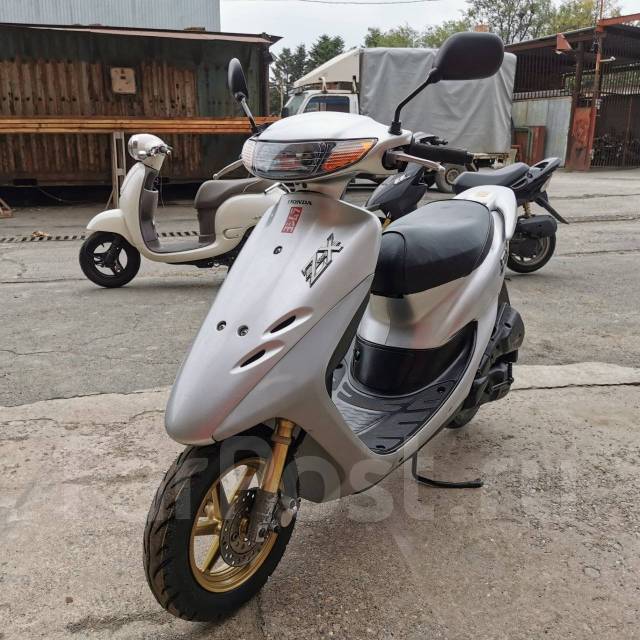 Honda Dio AF35 ZX, 2009, 49 куб. см. 2х тактный, без пробега, исправен, 6 000 км, скутер, бензин ...