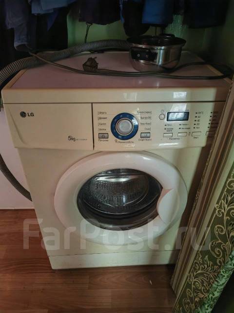 Стиральная машина LG, LG, 5,0 кг, б/у, в наличии. Цена: 1 500₽ во ...
