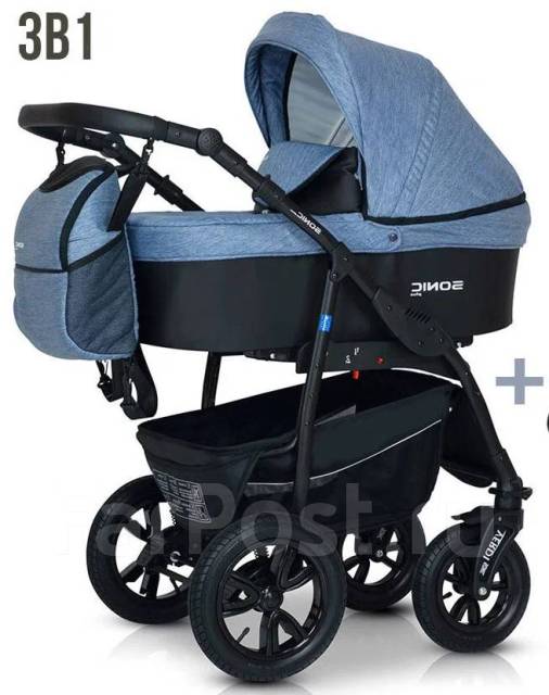 Коляска Sonic Verdi Plus 3 в 1, б/у, в наличии. Цена: 6 000₽ во ...