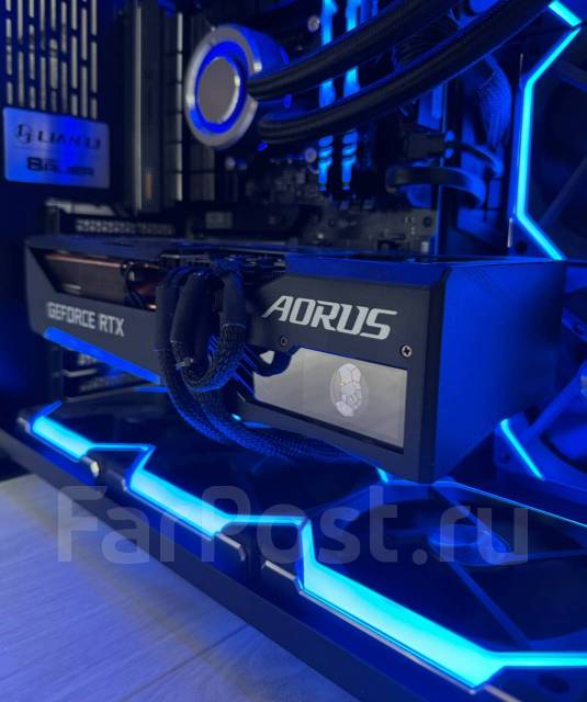 Видеокарта Rtx 3070ti Aorus Master, б/у, в наличии. Цена: 40 000₽ во ...