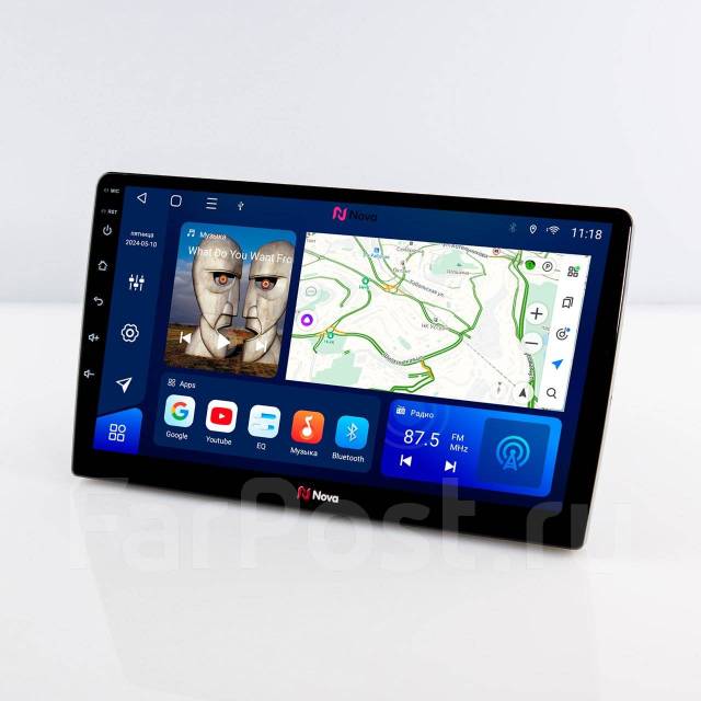 Магнитола Nova TS18 9 Дюймов Android 11 4/64, 2 USB, другой, новый, в наличии. Цена: 15 000₽ во ...