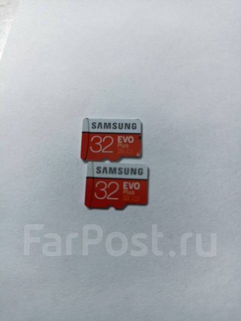 Карта памяти на 32 Гб, 32 Гб, micro sd, б/у, в наличии. Цена: 450₽ во ...