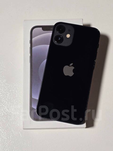 IPhone 12 Mini 128gb, 5.40", моноблок, черный, 3G, 4G LTE, NFC, б/у, в ...