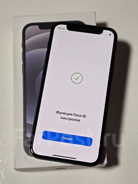 IPhone 12 Mini 128gb, 5.40", моноблок, черный, 3G, 4G LTE, NFC, б/у, в ...