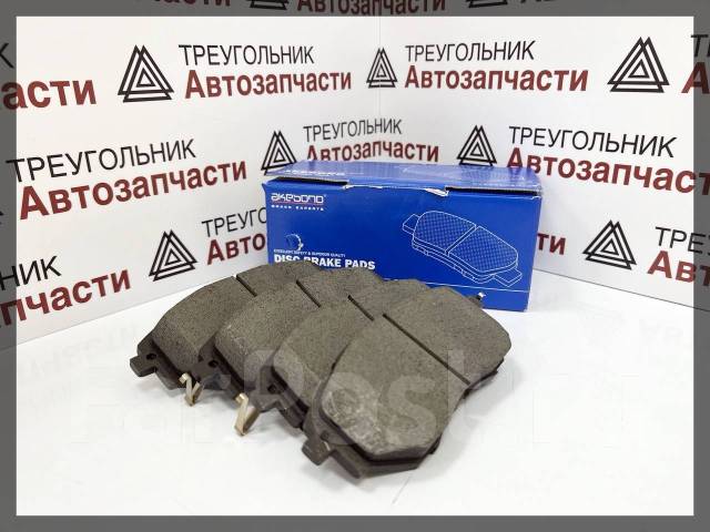 Колодки тормозные передние Akebono Япония / Оригинал купить во ...