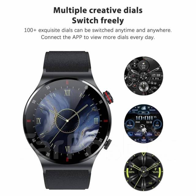 Умные часы GR5515, GPS, NFC, IP67, Android, iOS, новый, в наличии. Цена: 2 600₽ во Владивостоке