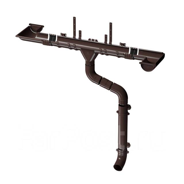 Водосточная система Docke/Дёке STAL Premium в наличии Финестра. Цена: 3 120₽ во Владивостоке