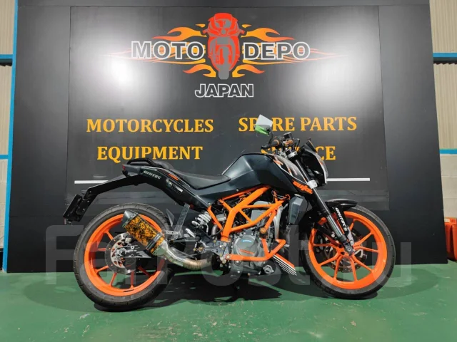 Мотоцикл KTM 250 Duke, 2016, 249 куб. см. 4х тактный, без пробега, 14 ...