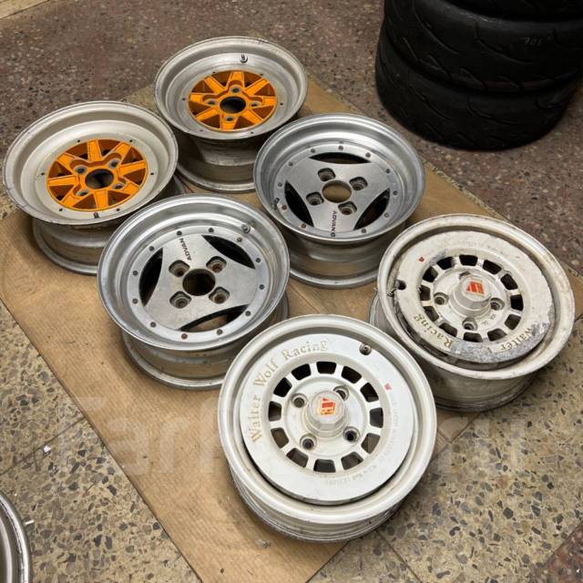 Advan A3A SSR MK-III Walter WOLF Racing 3 пары JDM OLD School, 14", 1 ...