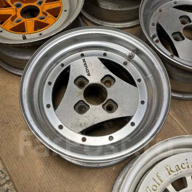 Advan A3A SSR MK-III Walter WOLF Racing 3 пары JDM OLD School, 14", 1 ...